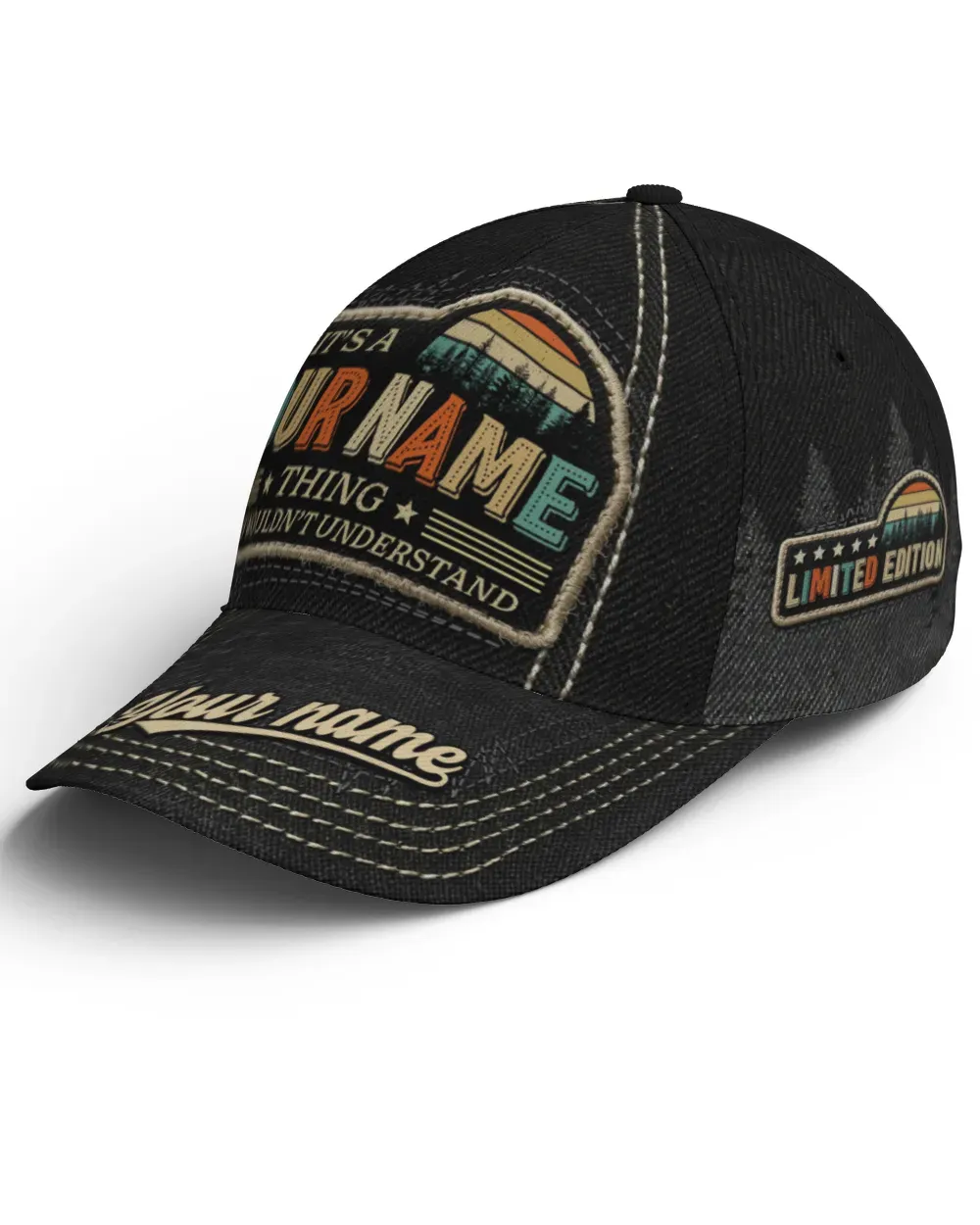 Custom Name Cap C1103
