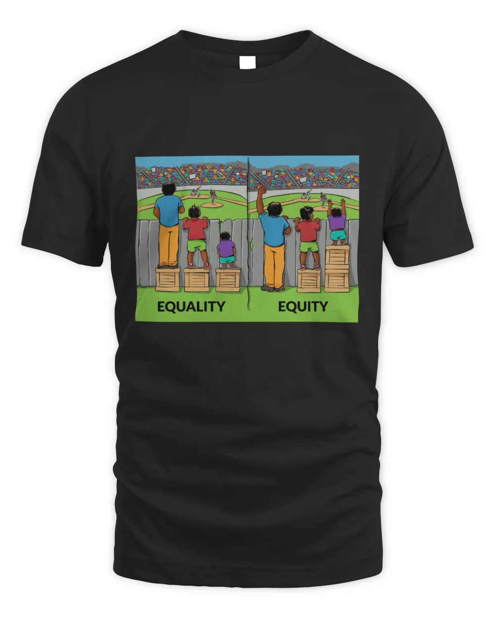 New Differences between equality and equity T-Shirt New Differences between equality and equity T-Shirt