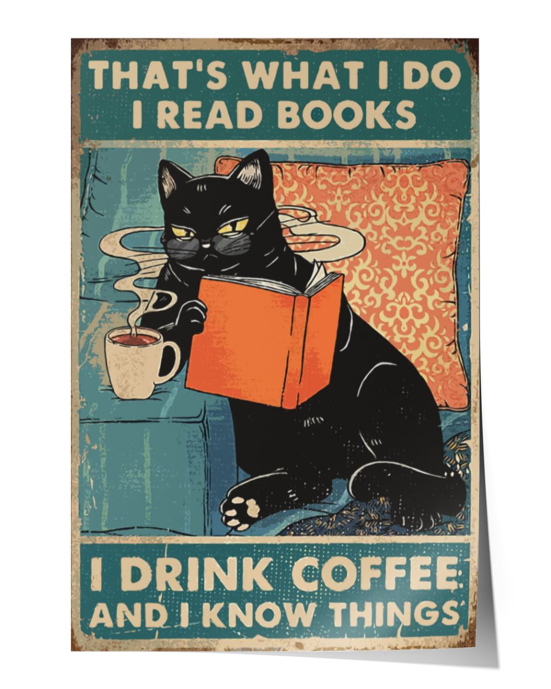 That's What I Do I Read Books I Drink Coffee And I Know Things | Miahcombat