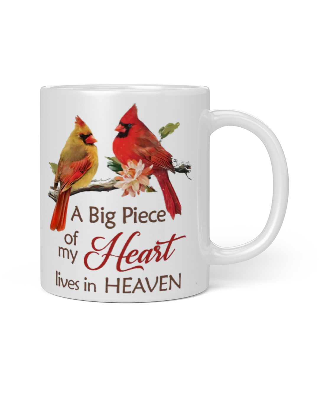 Cardinal A Big Peace Of My Heart Lives In Heaven