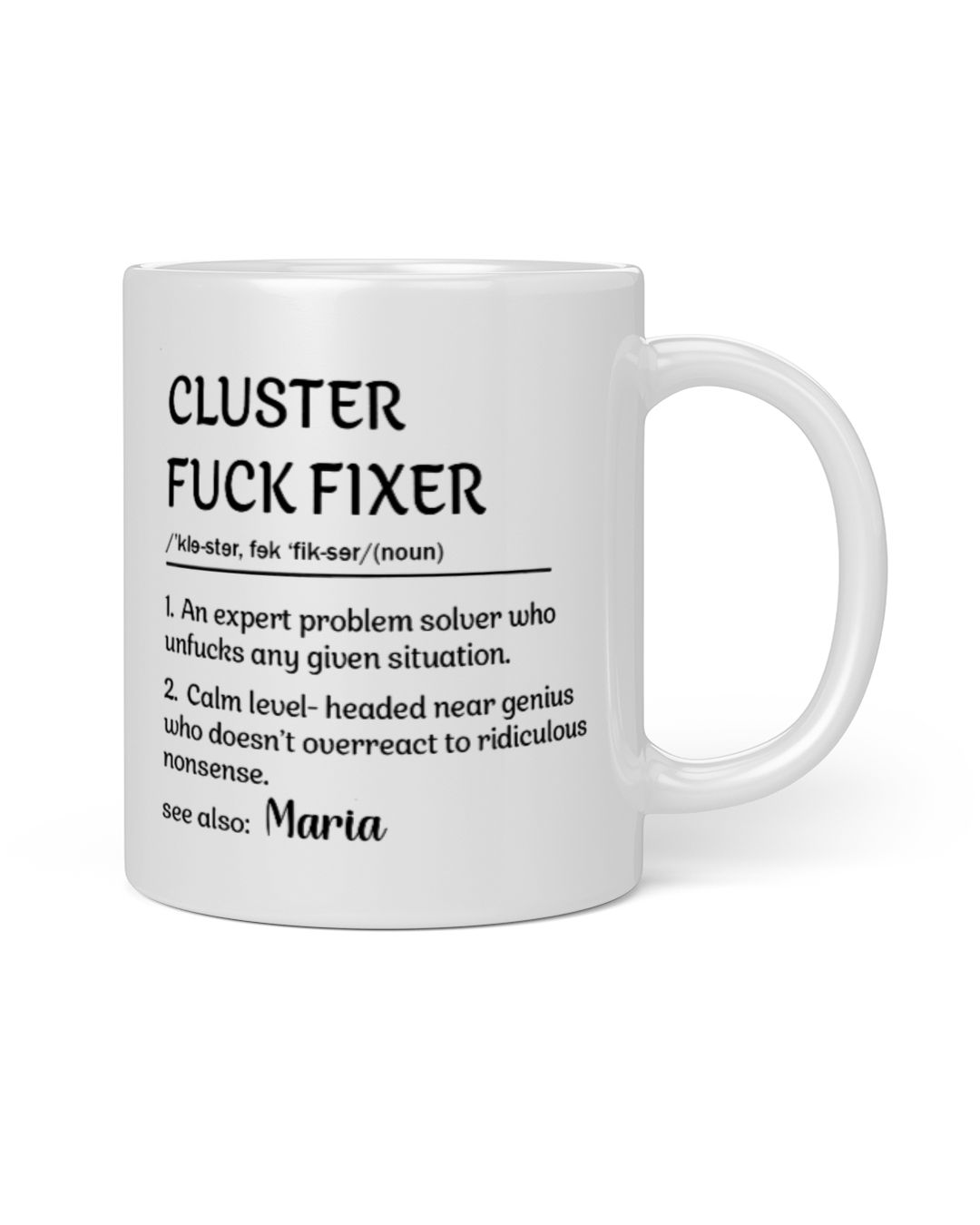 US Cluster Fixer Maria Mug | Soul Flower Child