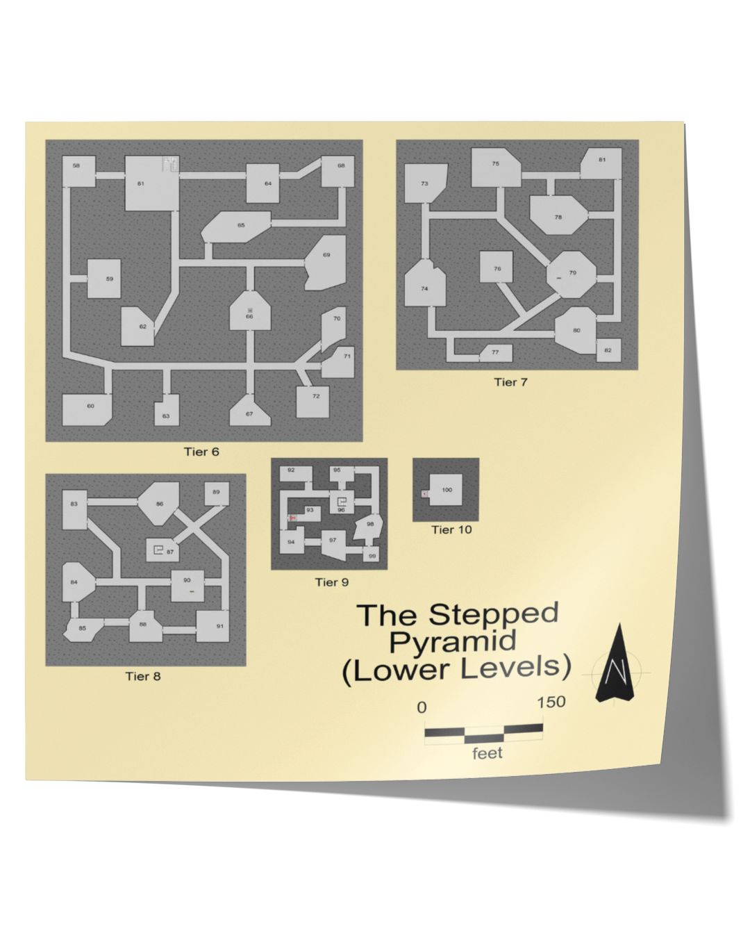 B4 The Lost City - Maps - Tier 6-10 - Dungeons & Dragons