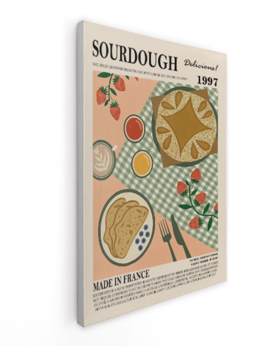 Sourdough Art Print | Roots Inked