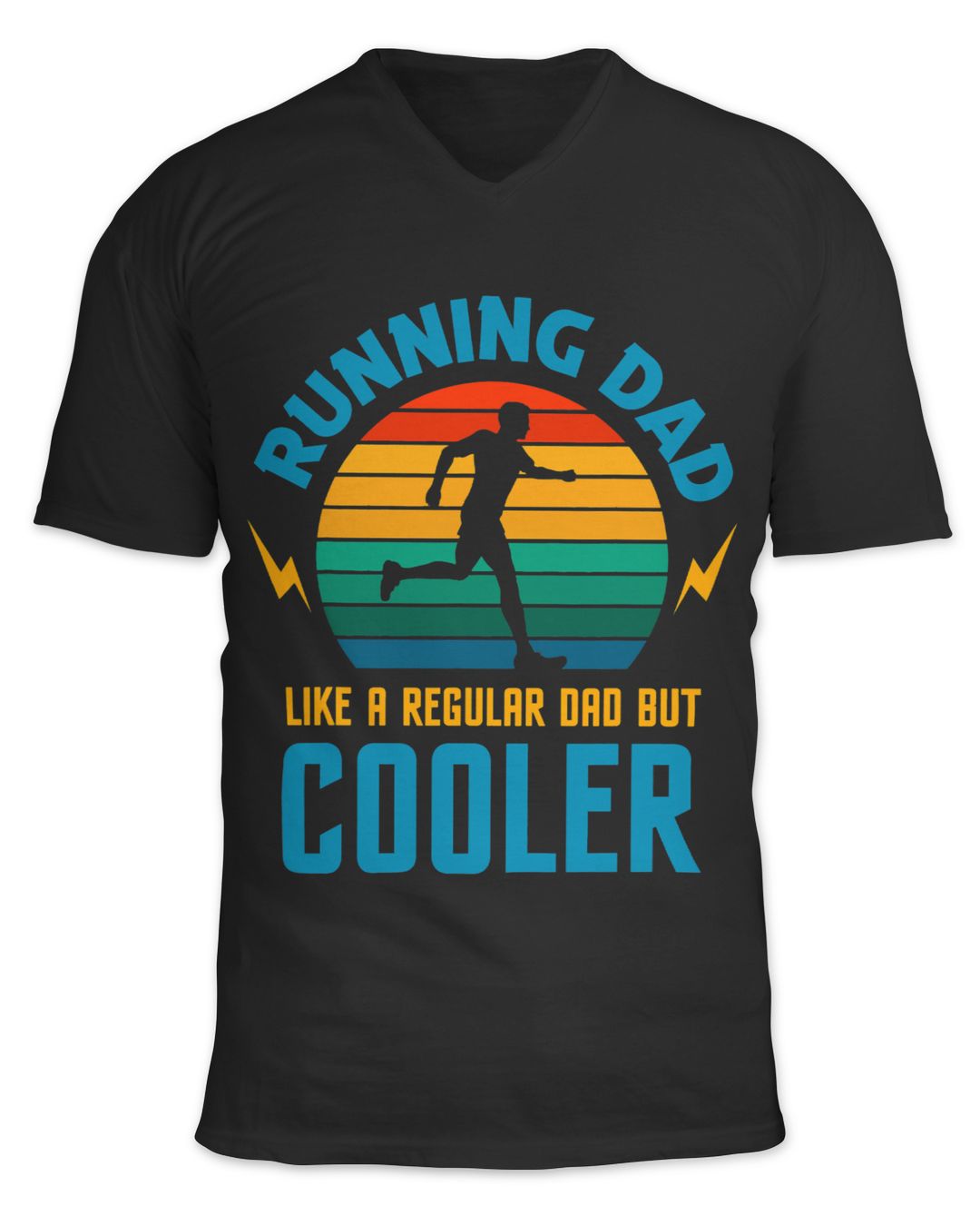 Mens Running Dad Like A Regular Dad But Cooler Marathon Runner