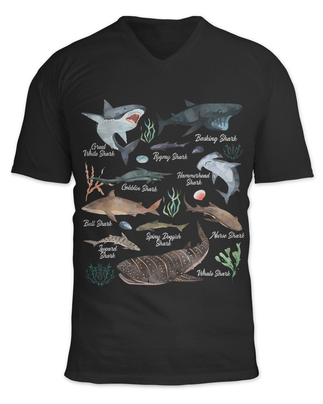 10 Types of Shark Shark Breeds Species Shark Love | teecodo