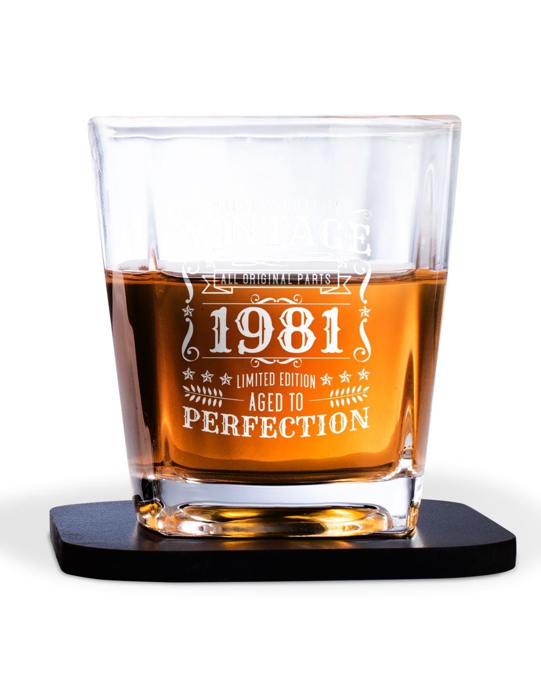 Whiskey Decanter + Glasses Set: Premium Quality Vintage All Original ...