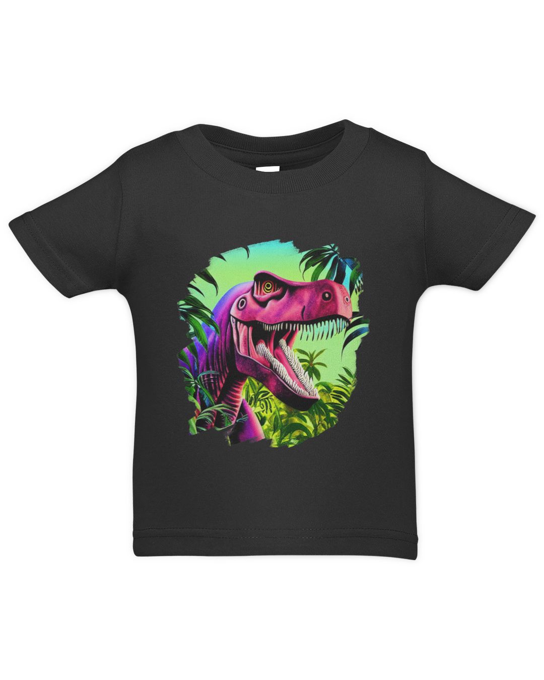 Scary T Rex Dinosaur In Jungle Tyrannosaurus Rex