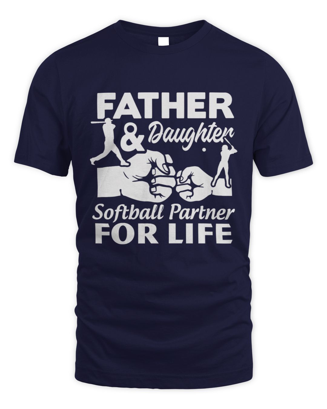 [Softball] -044 Father And Daughter Softball Partner For Life