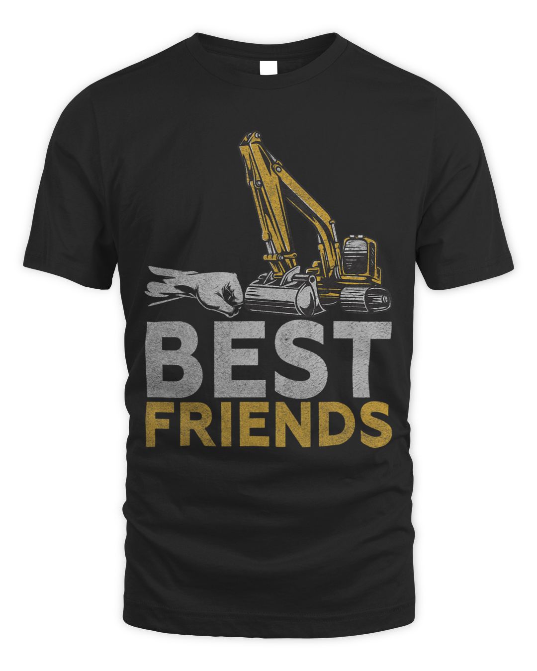 Best Friends Construction Workers Construction Site Digger Drivers