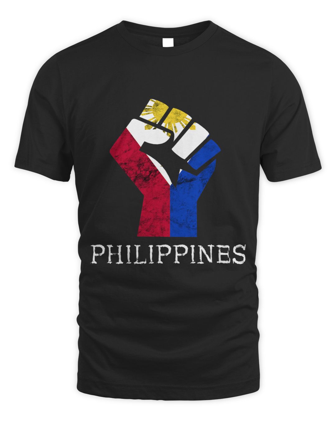 Philippines Pilipinas Hand Fist Pinoy Pride Filipino Sun | Humimana