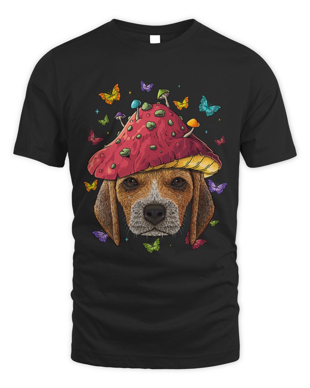 Cottagecore Beagle Aesthetic Mushroom Cute Goblincore Dog
