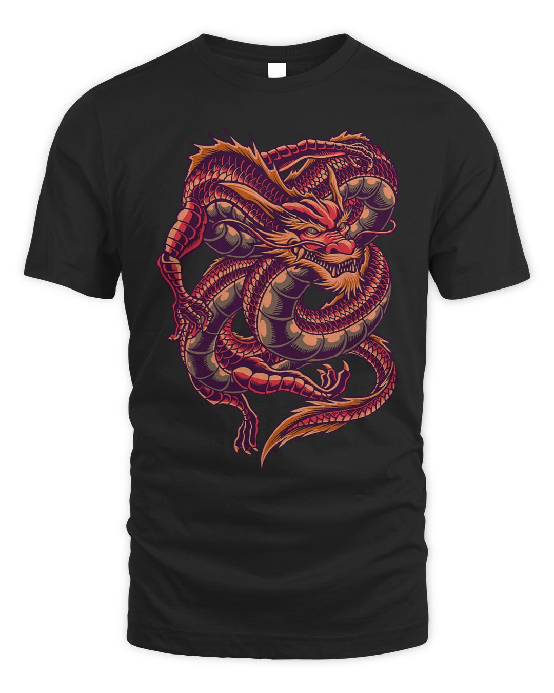 Dragons Mythical Red Dragon King of Dragons Unisex Standard T-Shirt