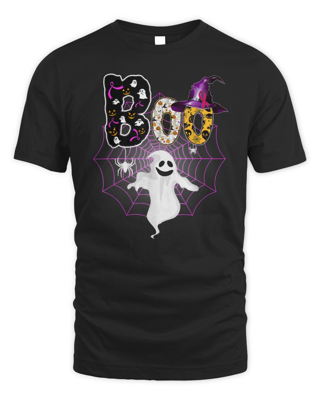 BC Breast Cancer Boo Ghost Halloween Breast Cancer Awareness Halloween ...