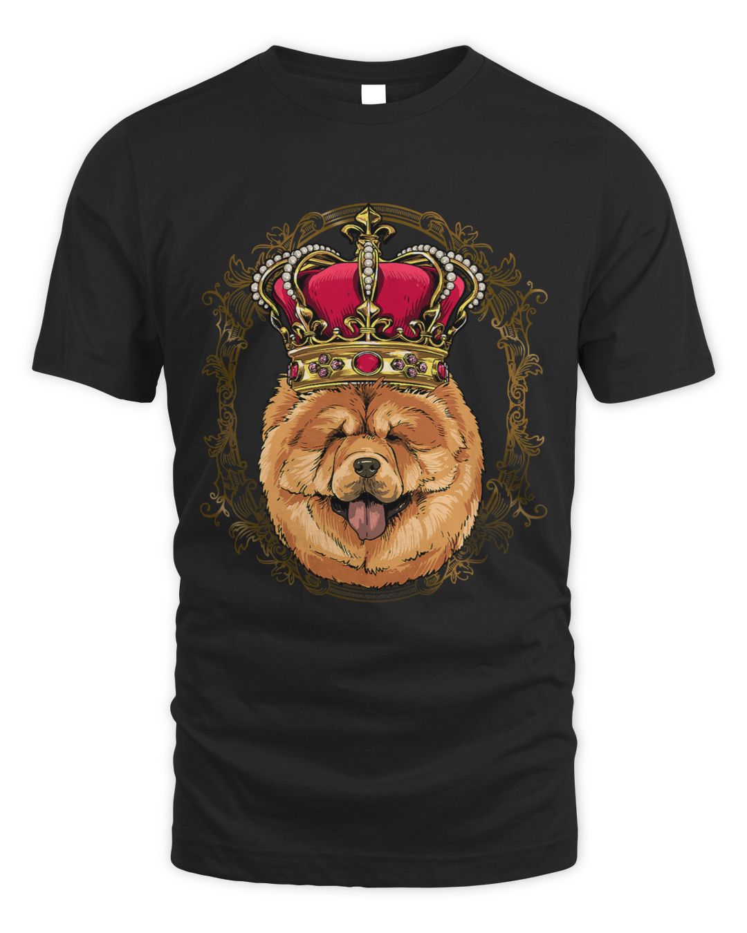 King Chow Chow Wearing CrownQueen Chow Chow Dog 505