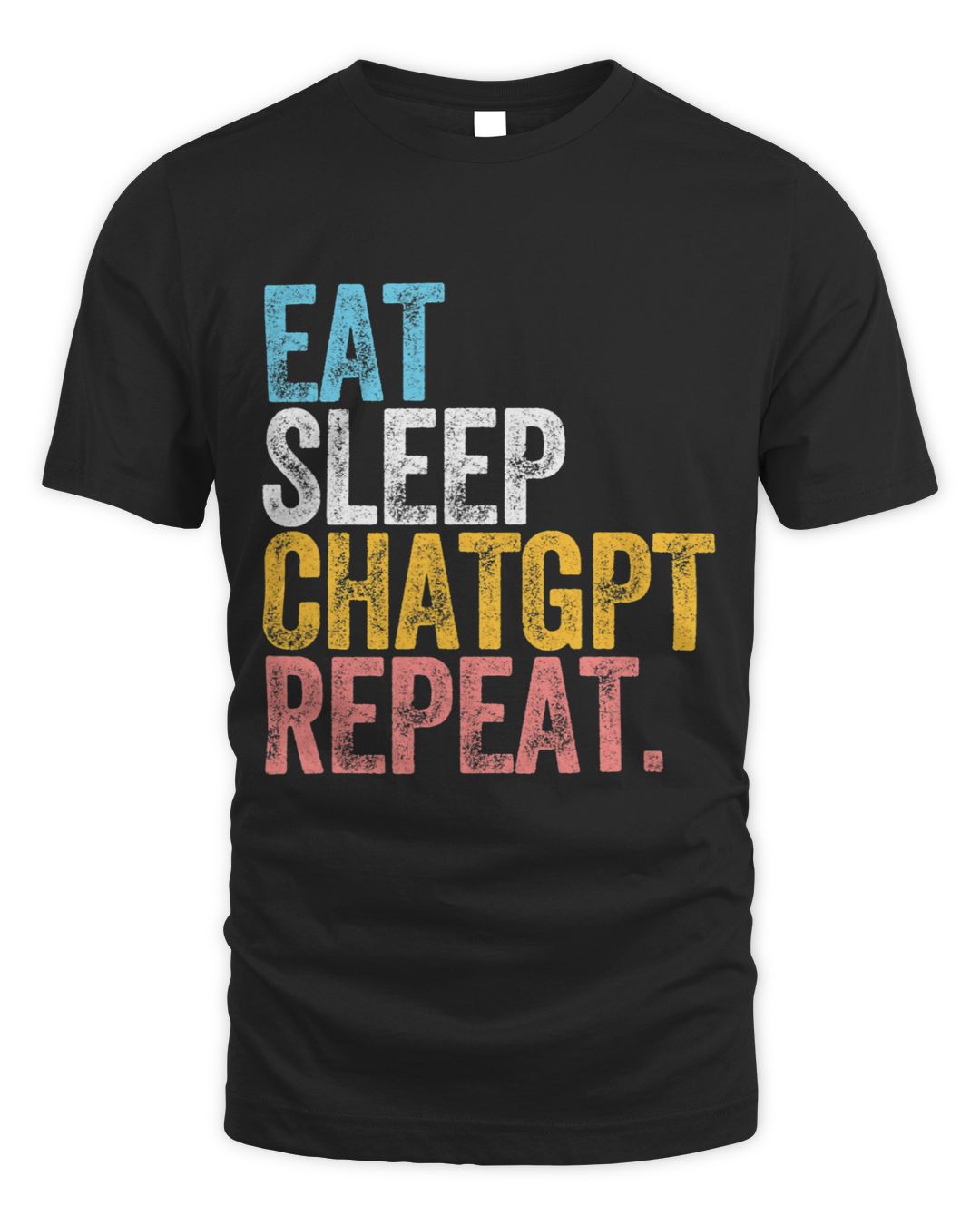 CHATGPT. EAT SLEEP artificial intelligence language model