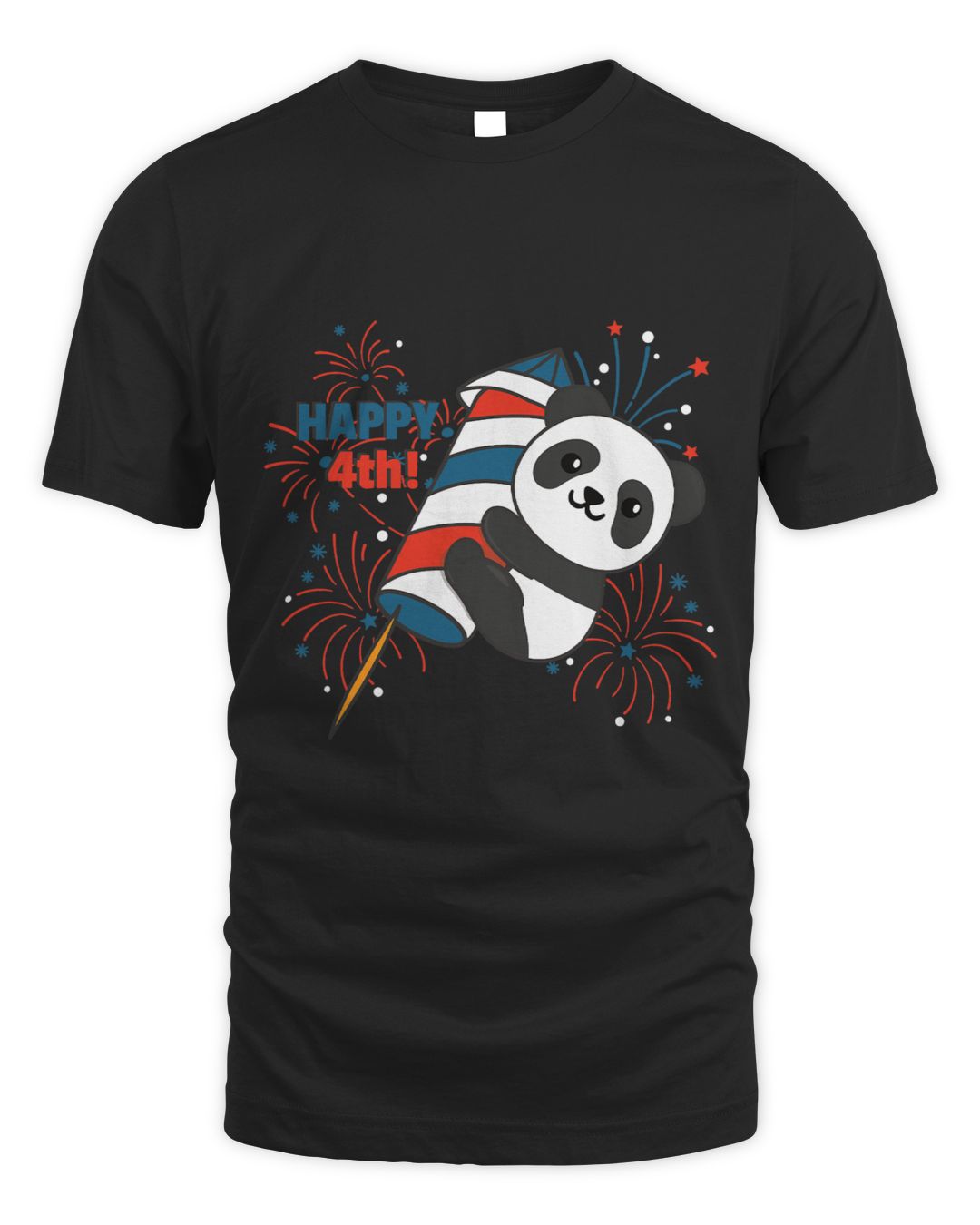 Pandas Fourth Of July Panda Fireworks Rocket For Kids