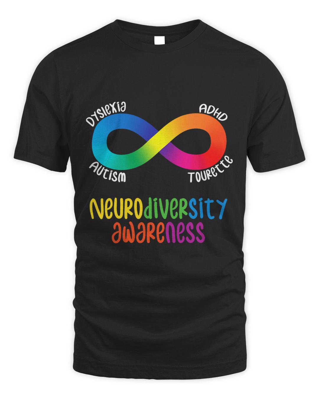ADHD Autism Neurodiversity Awareness ADHD Autism Dyslexia Tourette Autistic