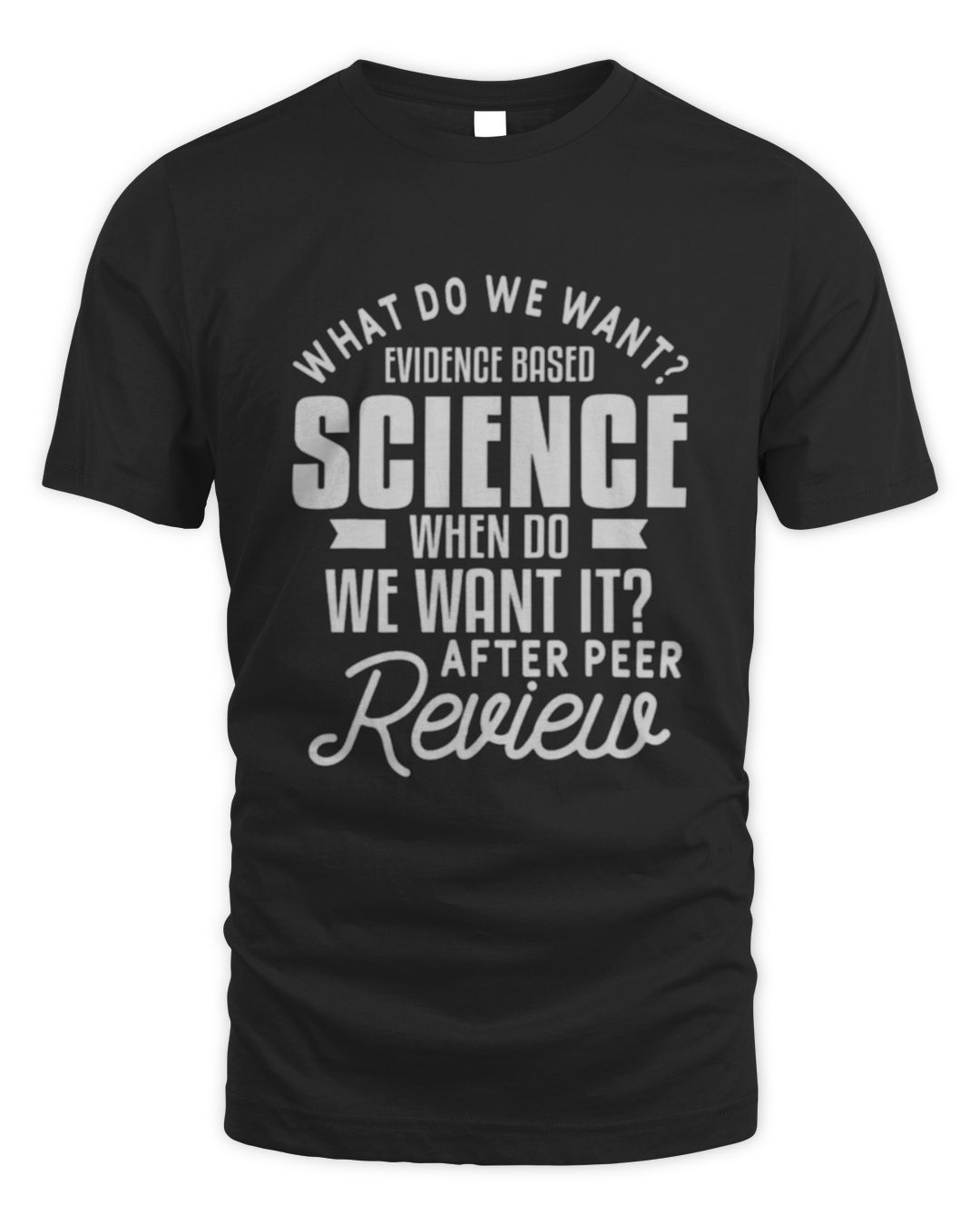 What Do We Want Evidence Based Science | Tdtee Store