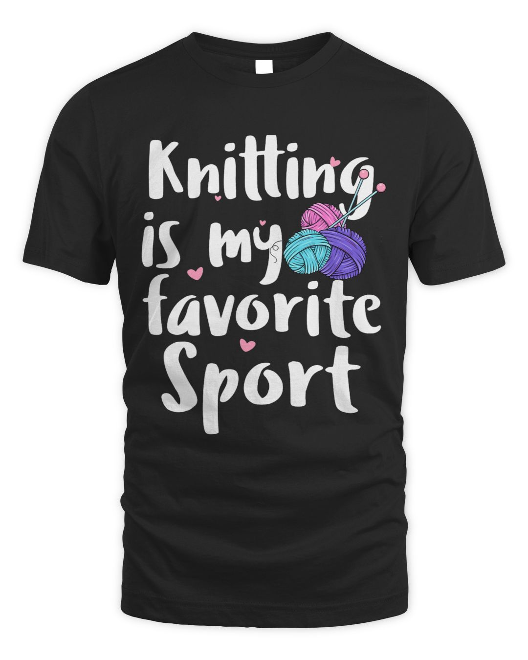 knitting is my favorite sport 2yarn craft lovers