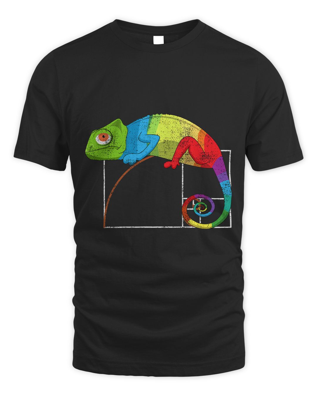 Fibonacci Tag Golden Ratio Math Chameleon Maths teacher 2 Unisex ...