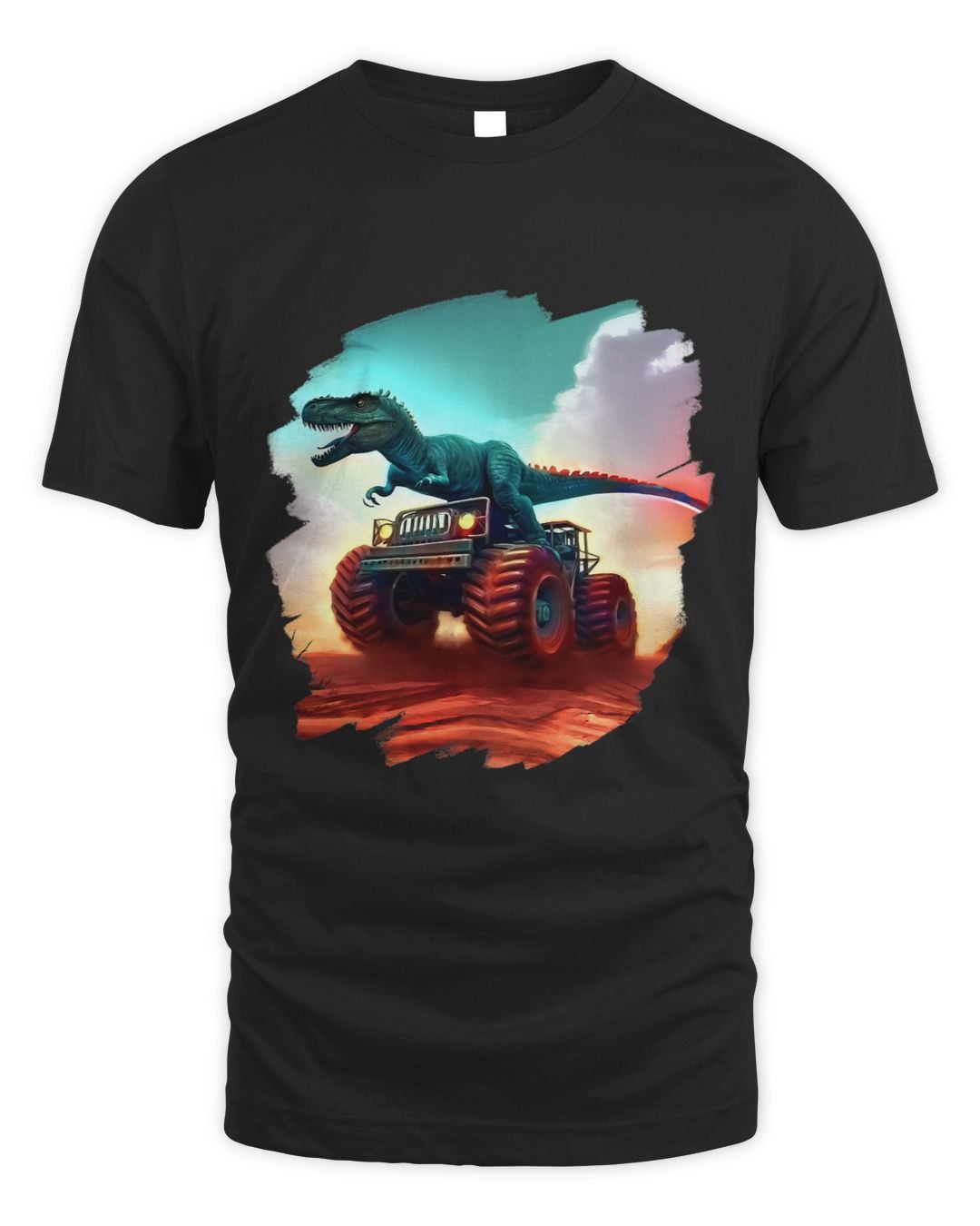 Tyrannosaurus Rex Riding Monster Truck Cool T Rex | DT Store