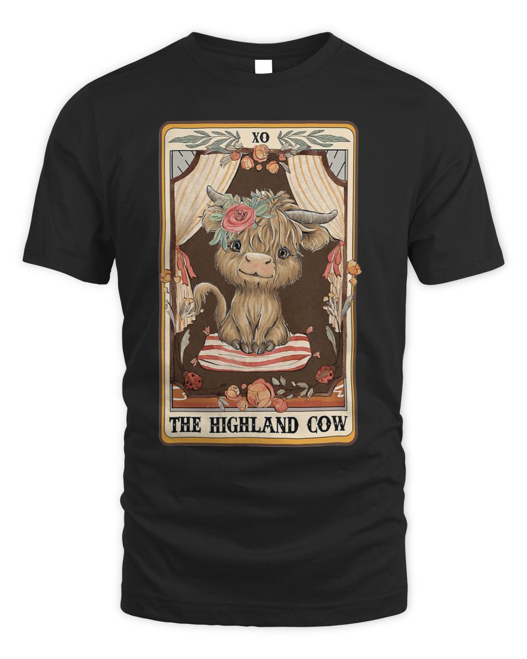 Cattle Cow The Highland Cow Tarot Card Cow Mom Western Life Wild West