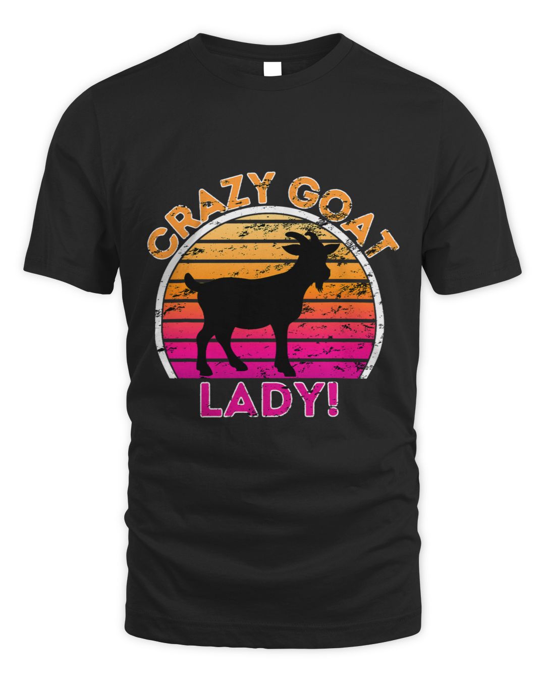 Goat Lover Crazy Goat Lady 2Funny Retro Goat