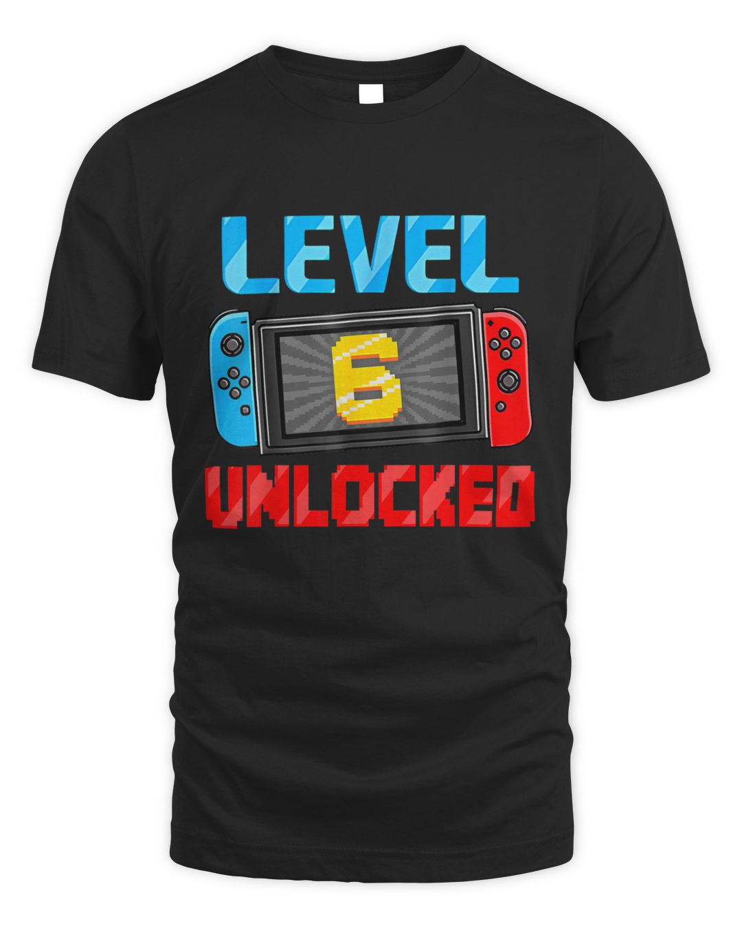 Level 6 Unlocked Gamer 6th Birthday Gift Video Game Boys
