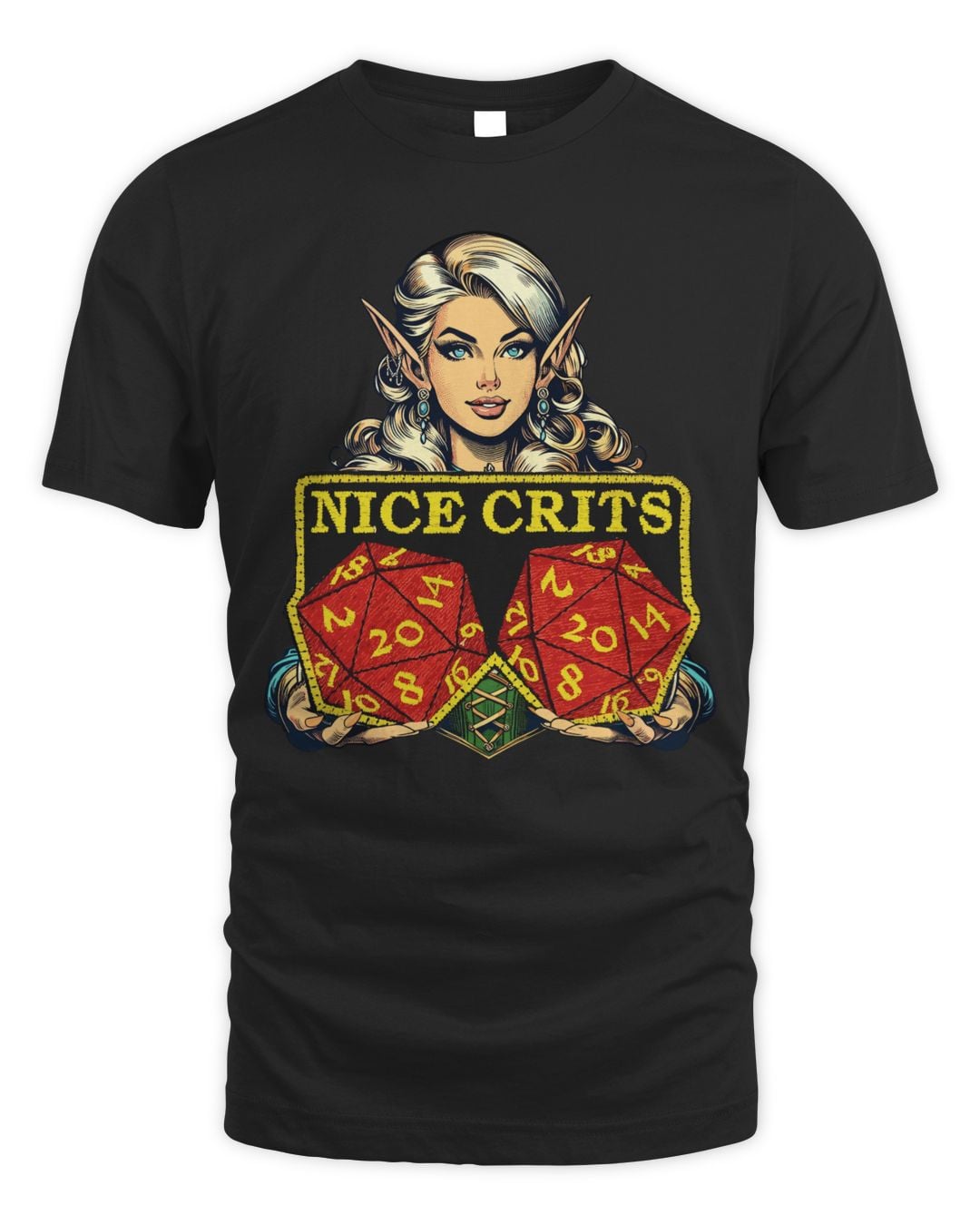 Nice Crits Funny Shirt | Dungeons and Dragons | DnD | RPG Gift | D&D Shirt
