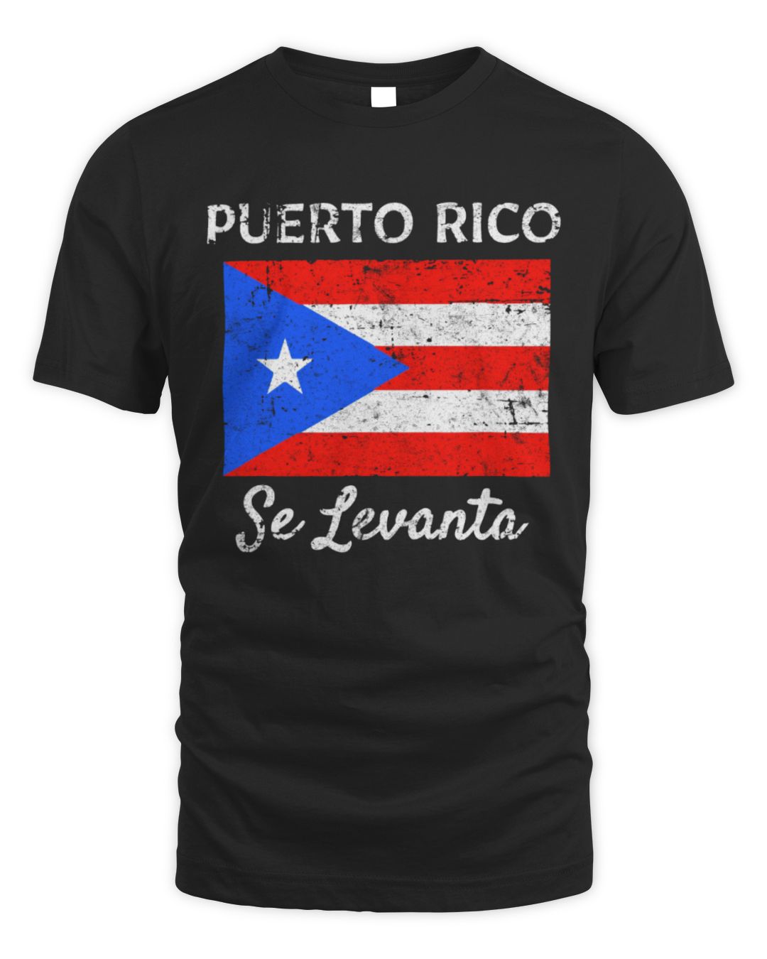 PRIMER02050 - Vintage Puerto Rico Strong Se Levanta Flag
