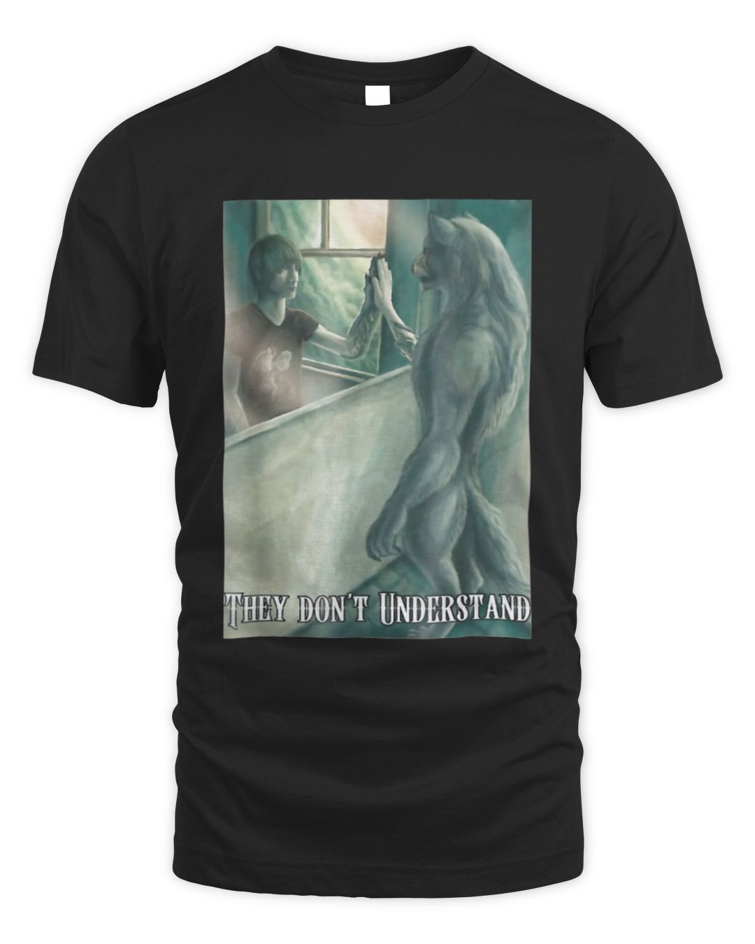 TRDMER02043 - Werewolf Ripping Meme Alpha Wolf Literally Me