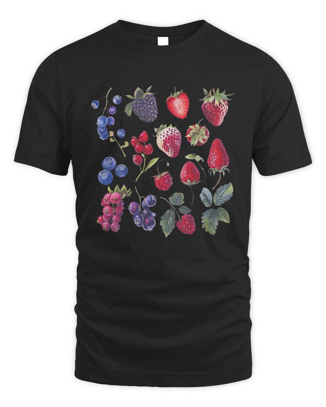 Berry Species Aesthetic Fruit T-shirt, Graphic Tee Fruit Lover ...