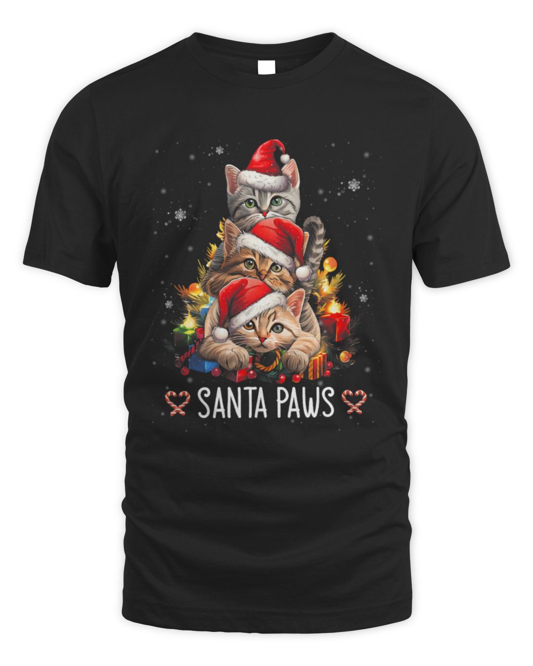 Santa Paw And Claw Santa Cat Christmas Tree | HDshop