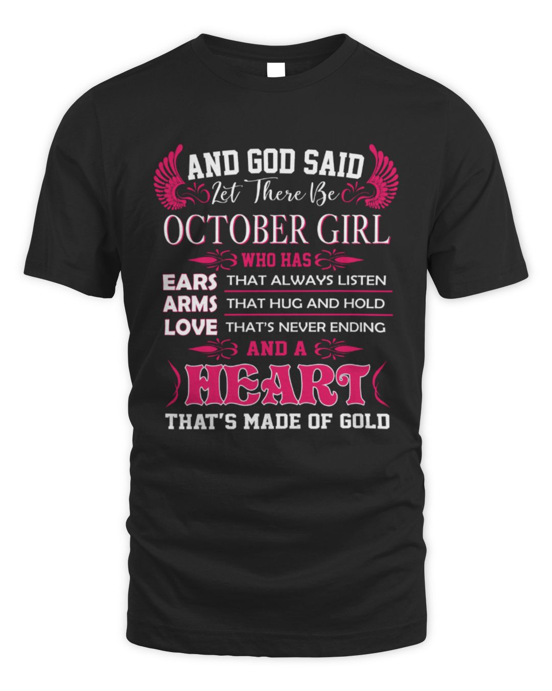 And God Said Let There Be October Woman Girl | Brenion