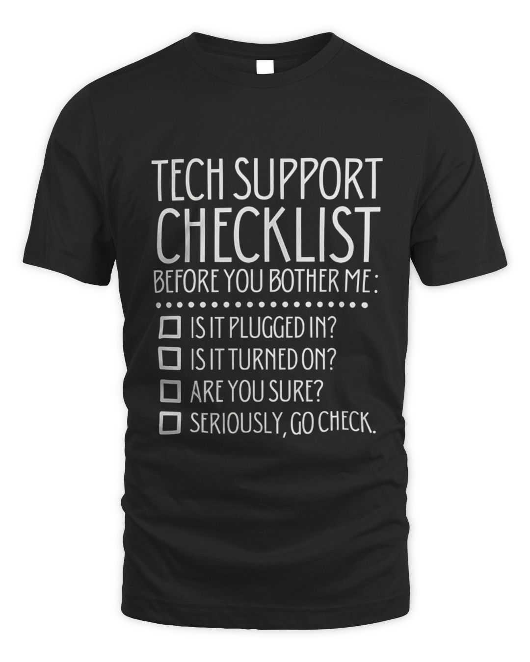 Tech Support Checklist