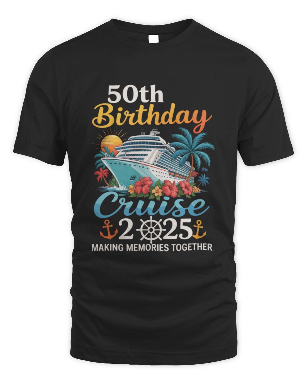 50th Birthday Cruise 2025 Friend Family Cruise Ship Vacation | Ducon Space