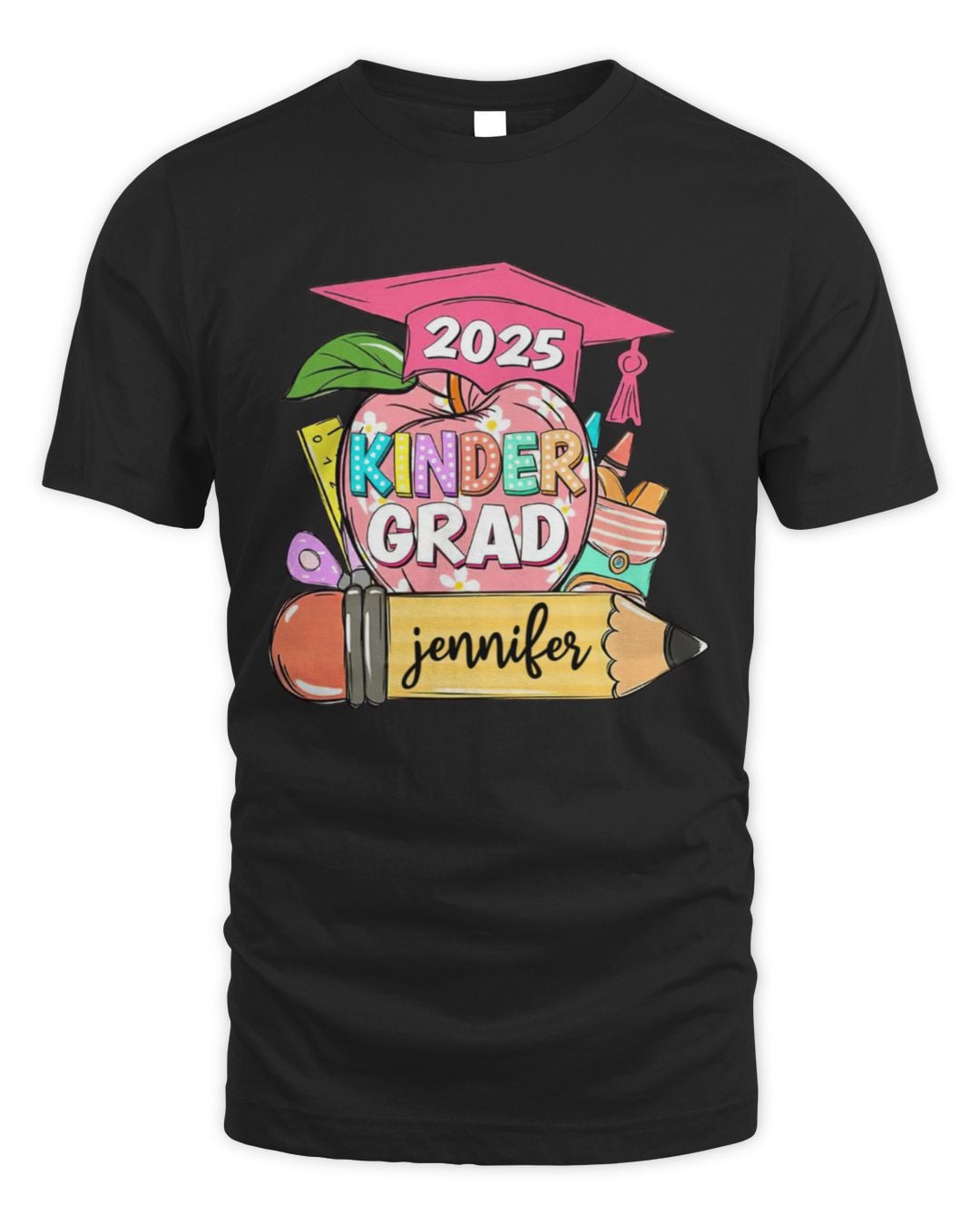 Personalized Kindergarten Graduation Shirt, Graduation Kids Gift