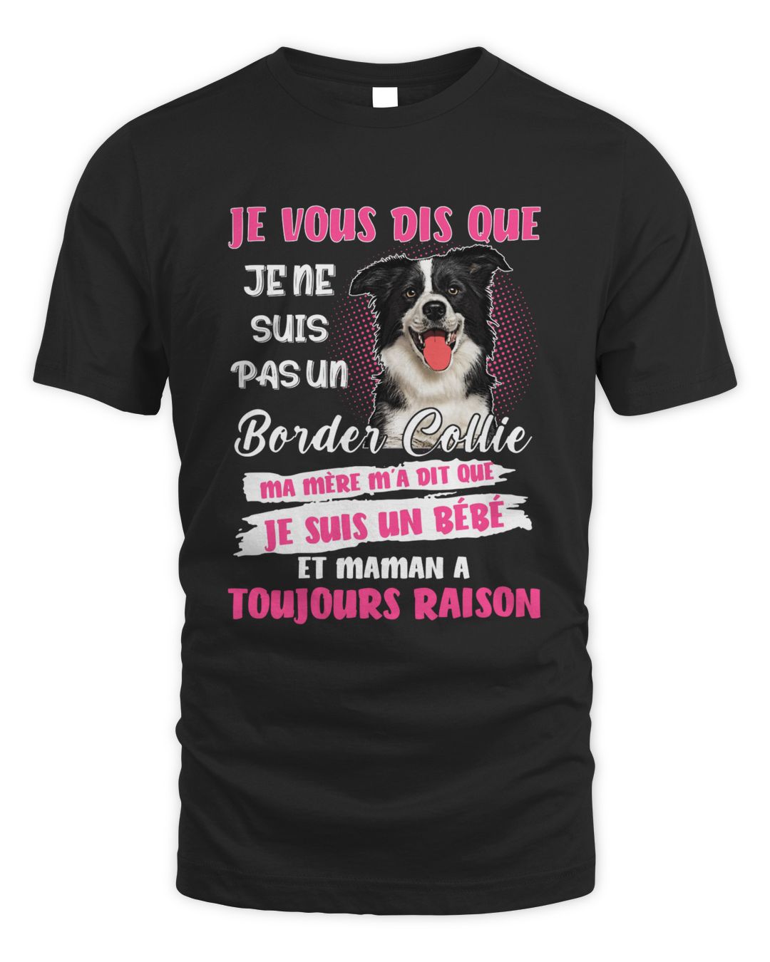 Je vous dis que je ne suis pas un border collie, ma mère m'a dit que je ...