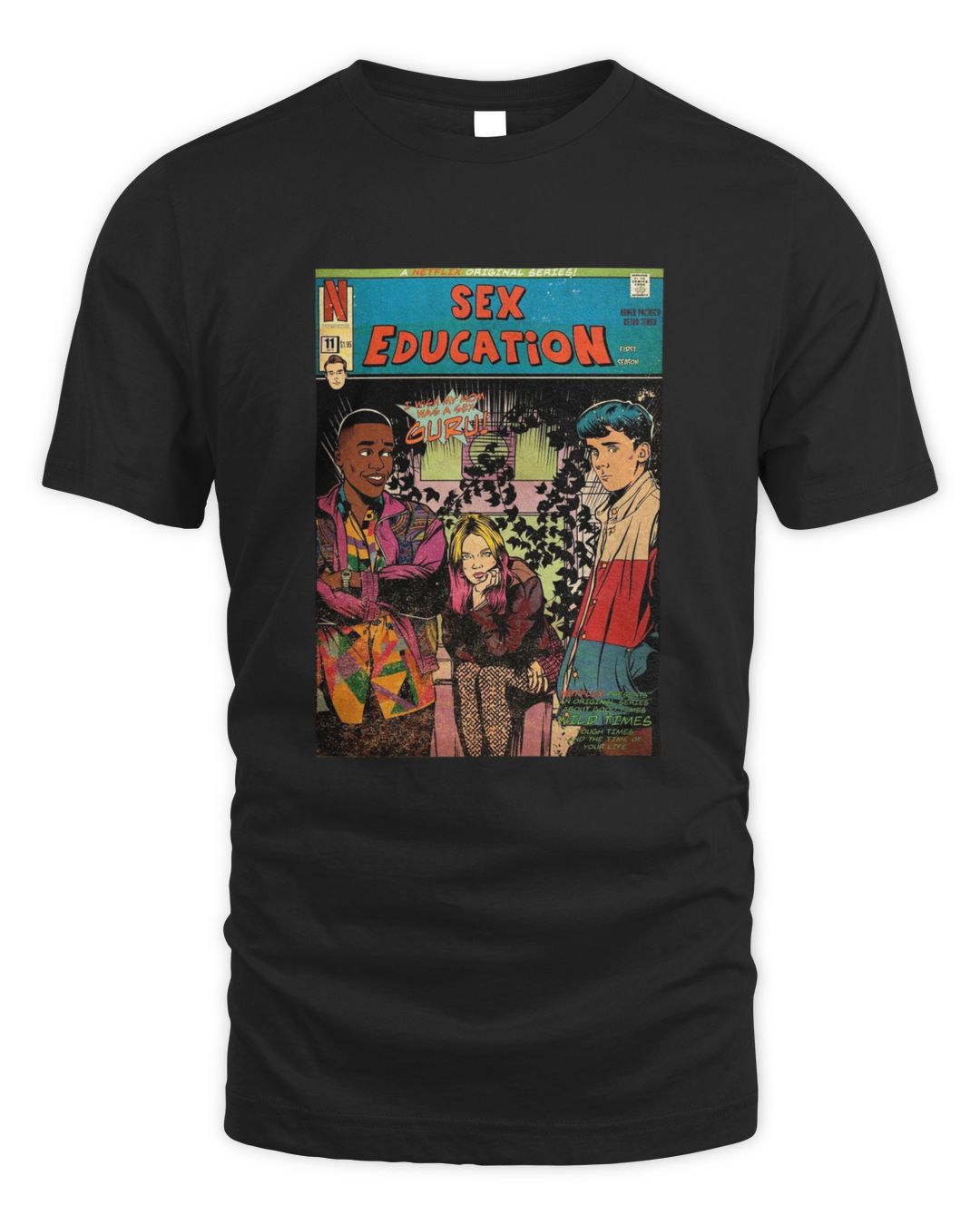 Edvin Ryding Sex Education Comic Poster Shirt Senprints