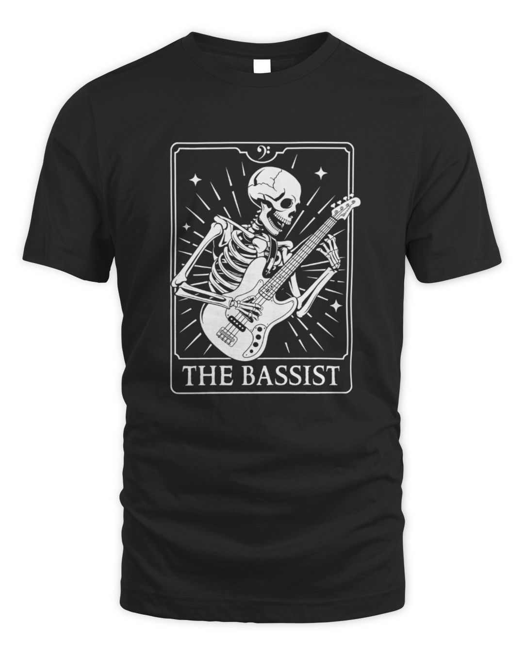 Skeleton Bass Guitar The Bassist Tarot