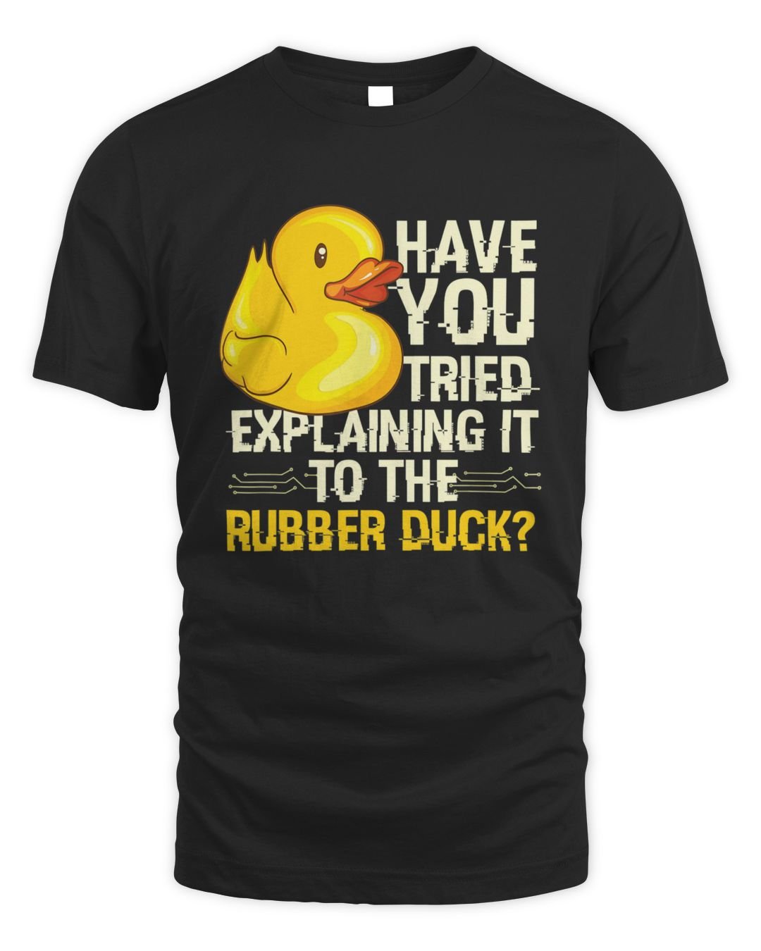 Funny Programmer - Rubber Duck Debugging T-Shirt | Ducon Space Funny Programmer - Rubber Duck Debugging T-Shirt | Ducon Space