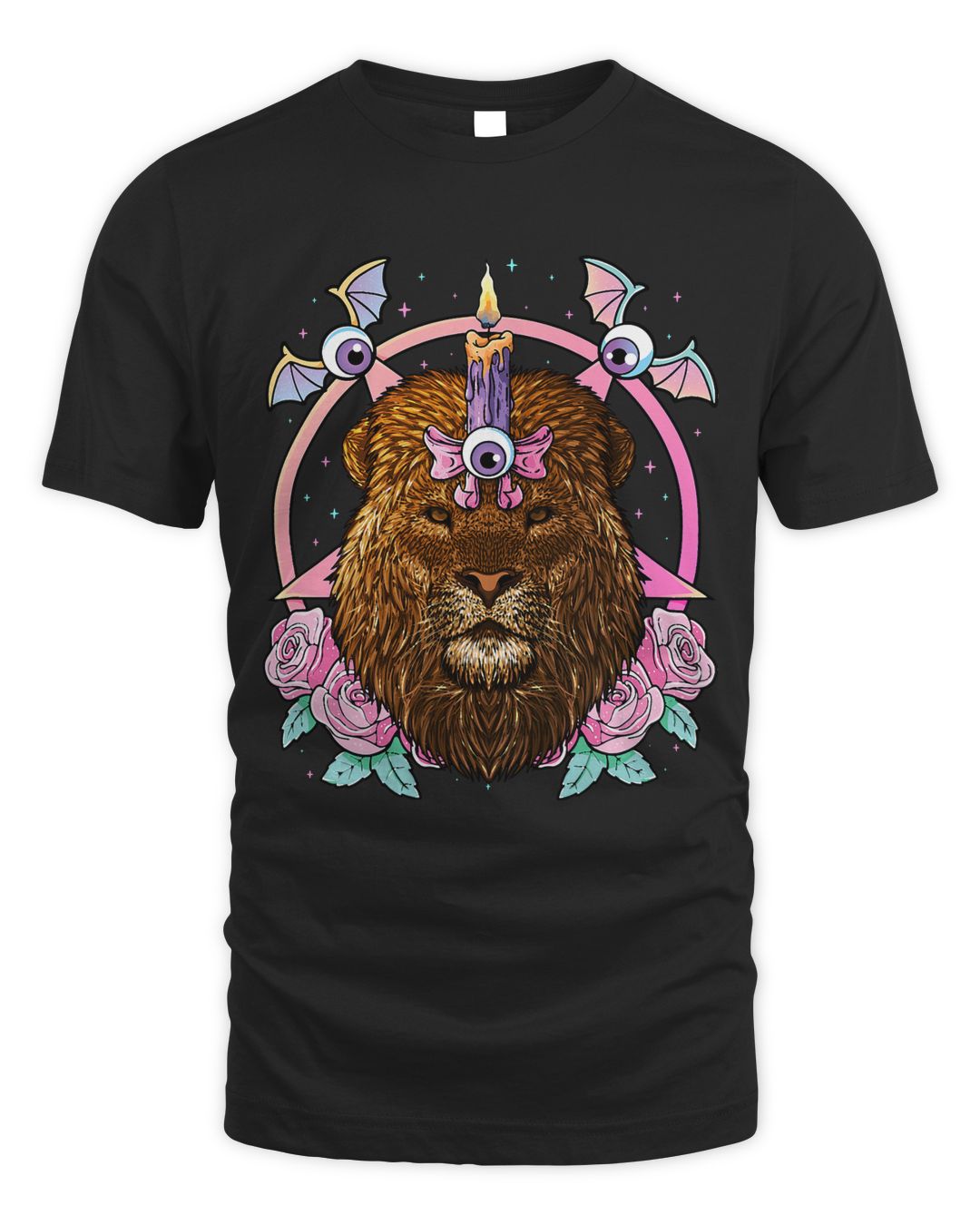 Pastel Goth Lion Pagan Creepy Menhera Lion