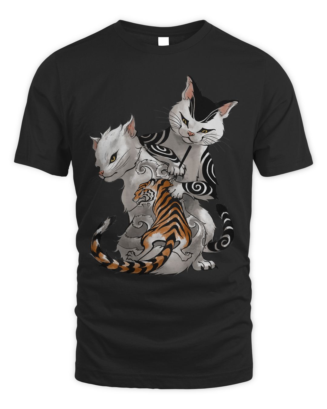 Japanese Traditional Tattoo Artist Cat Perform Irezumi 3 | SenPrints