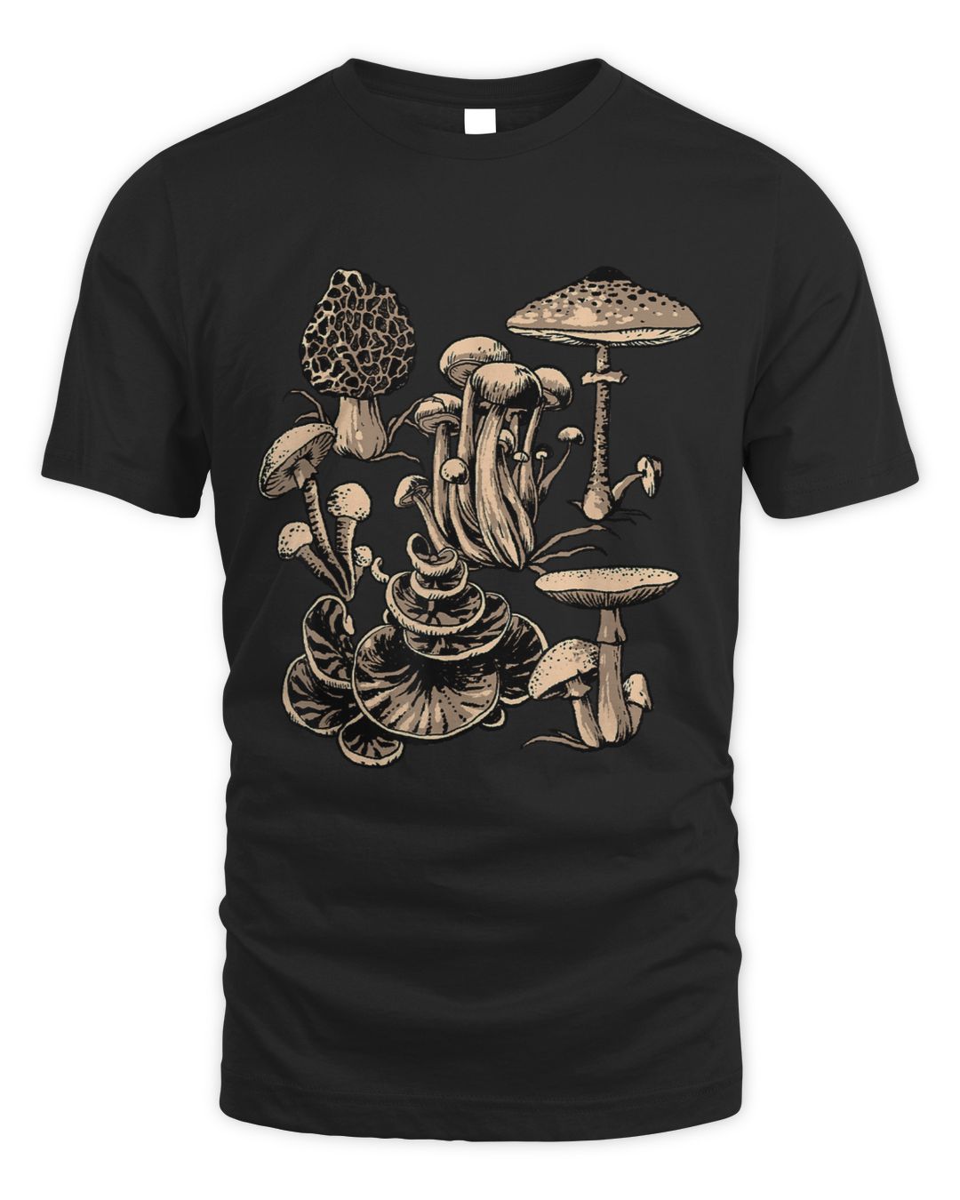 Types of Mushroom Fungi Cottagecore Mycophile Mushroom Lover93 Unisex ...