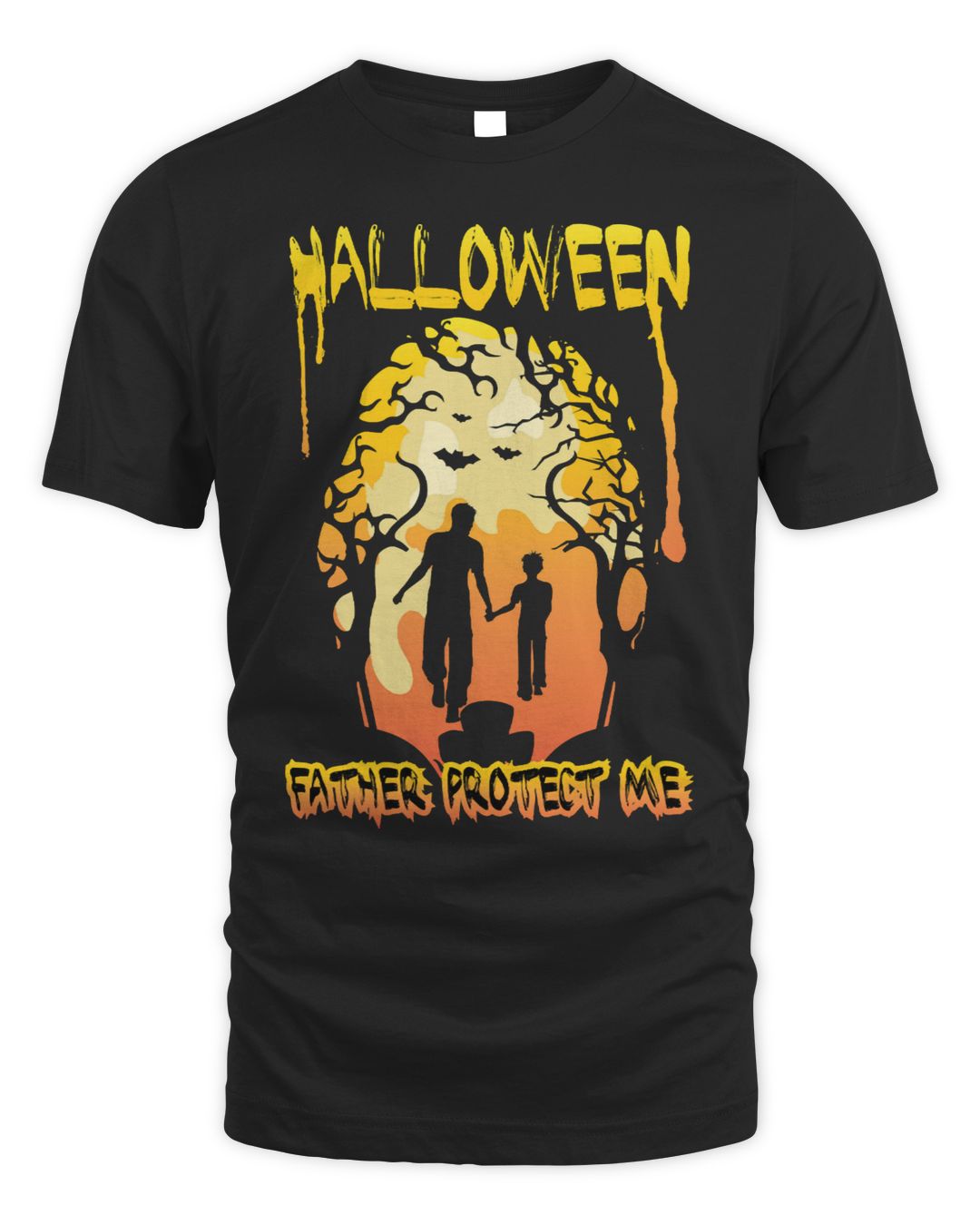 Father Halloween Creepy funny father son Halloween Say funny and scary ...