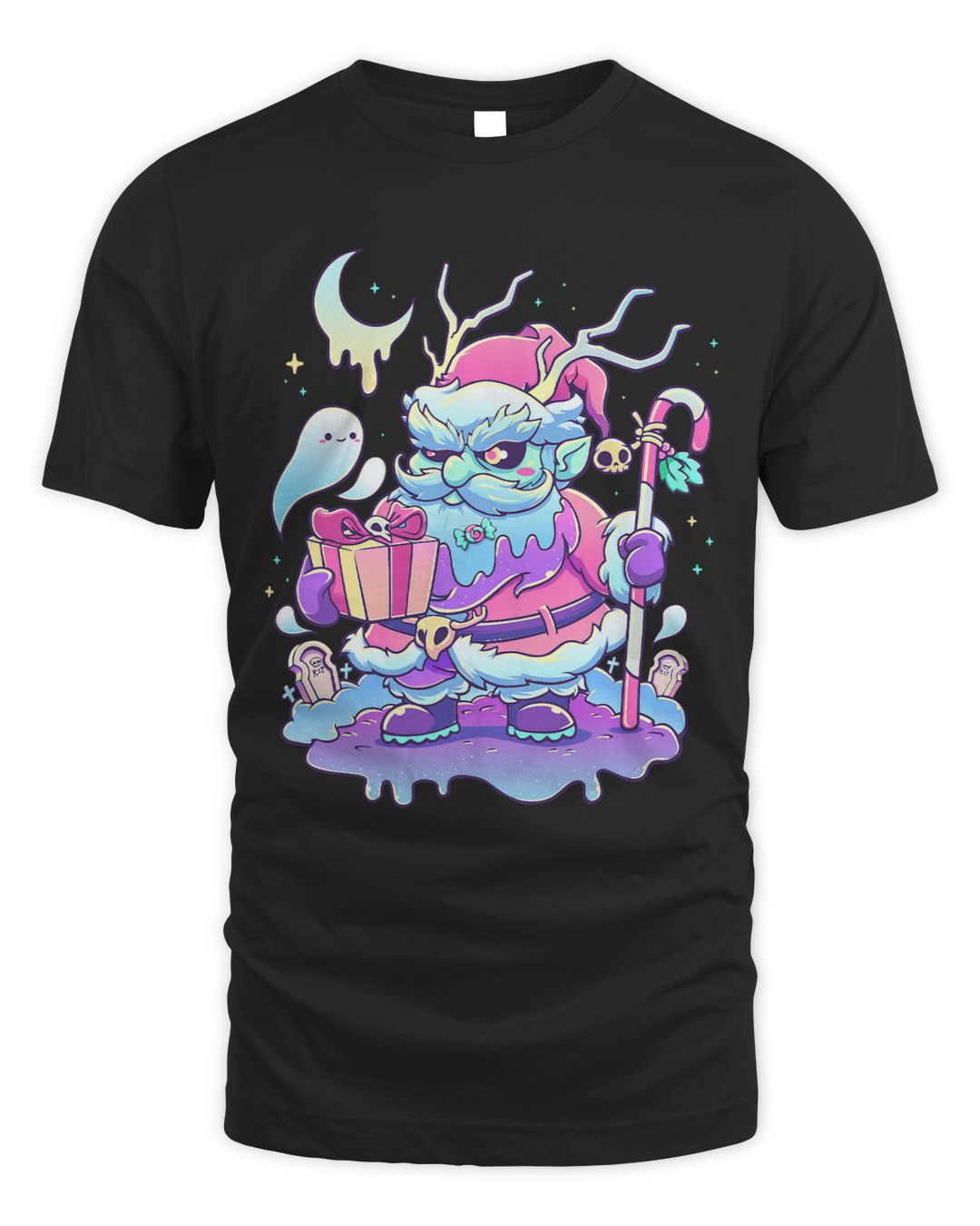 Pastel Goth Santa Creepy Gothic Christmas Kawaii Aesthetic Unisex ...