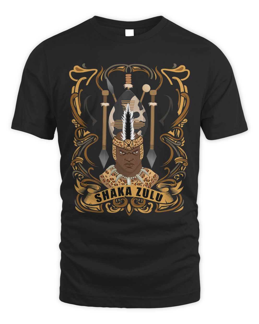 Africa Pride Zulu Warrior Shaka Lion African Tribe King Zulu