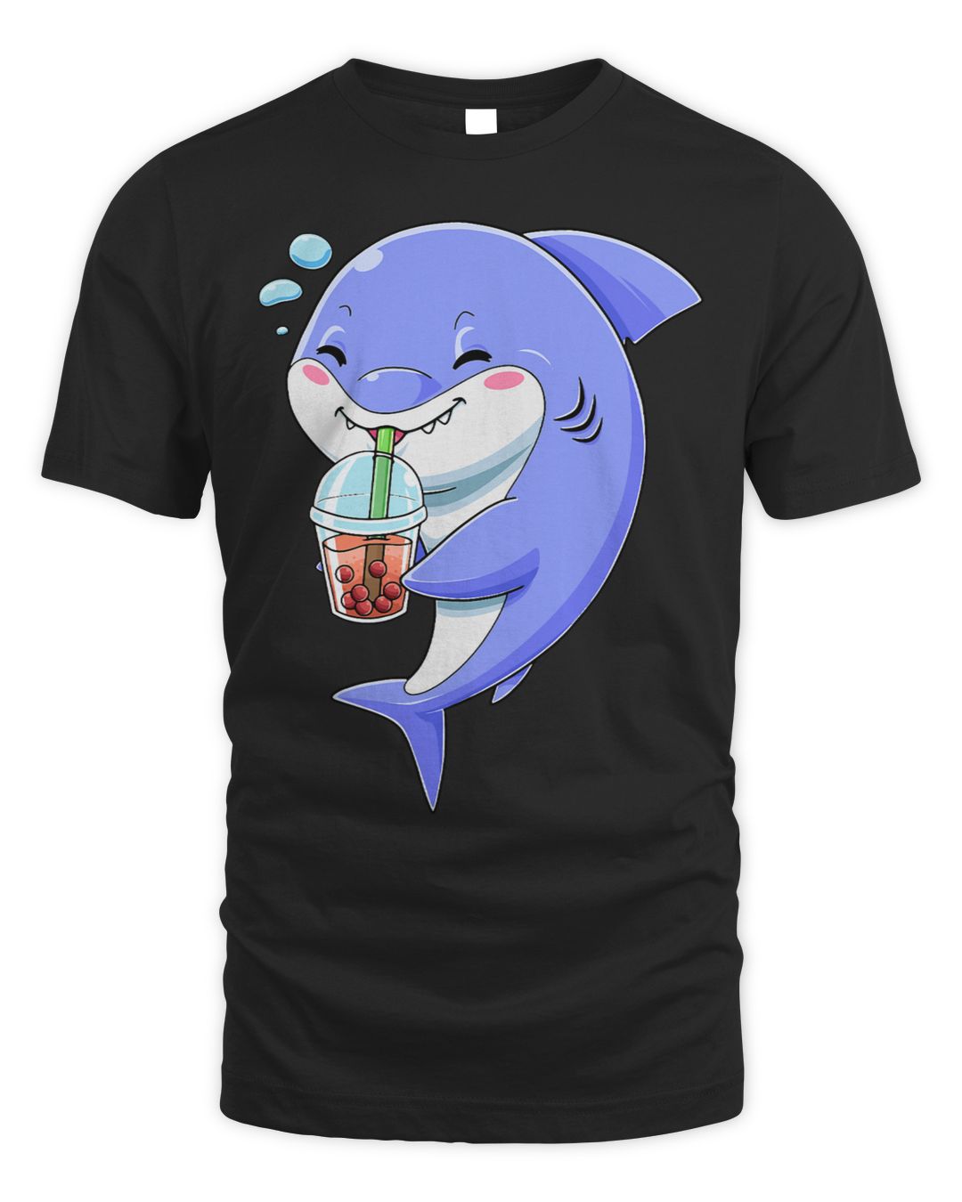 Shark Bubble Tea Sea Boba Milk Tea Chinese Anime Shark Drink
