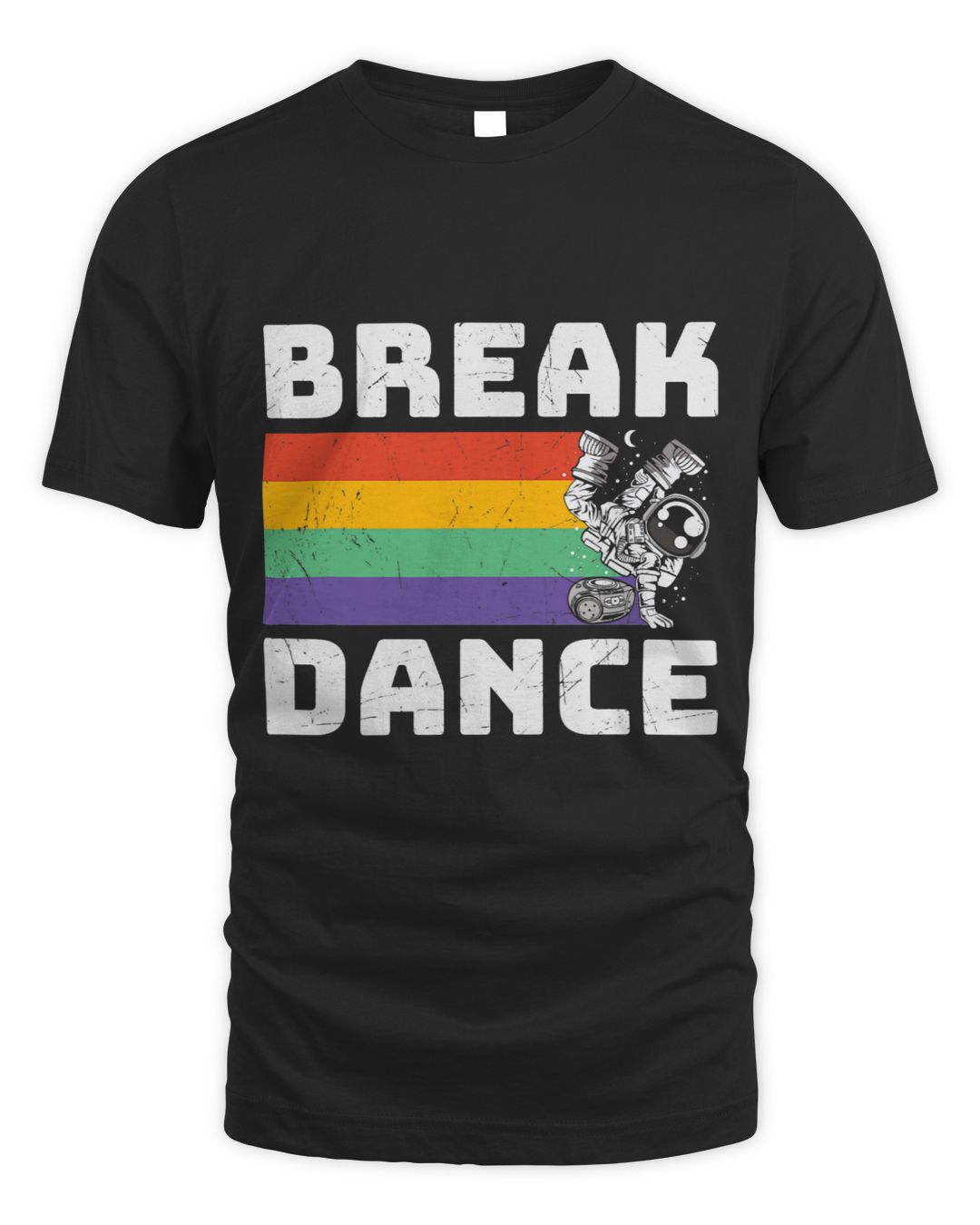 Breakdancing Vintage Astronaut BBoy Dance Breakdance Dancer | SenPrints