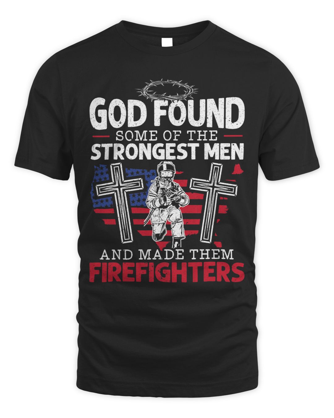 Mens Christian Firefighter Fire Department Fire Service | Mad Jolly